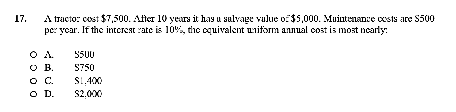 Solved Can you explain how to find A/P and A/F when solving | Chegg.com
