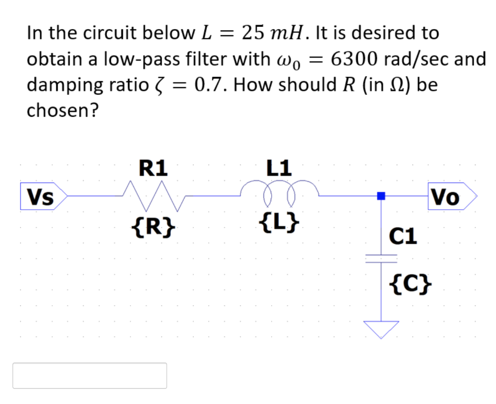 Solved A series RLC circuit has system function H(s) = 36 s2 | Chegg.com
