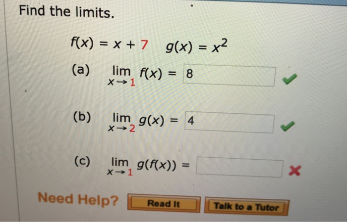 Solved How do l multiply the limits together and use the | Chegg.com