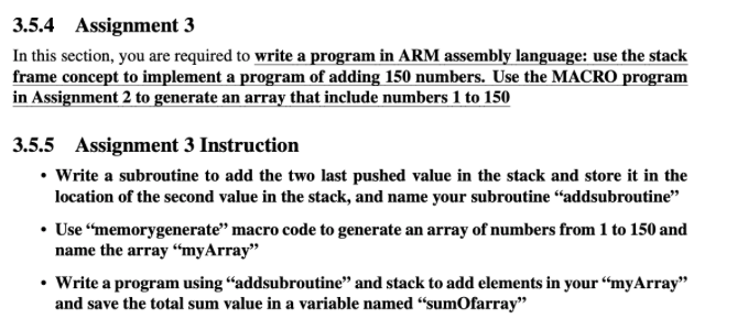 ARM assembly (eclipse): Only flowchart would also | Chegg.com