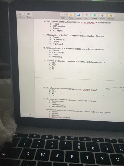 Solved 125% v Zoom View Insert Table Chart Text Shape Media | Chegg.com