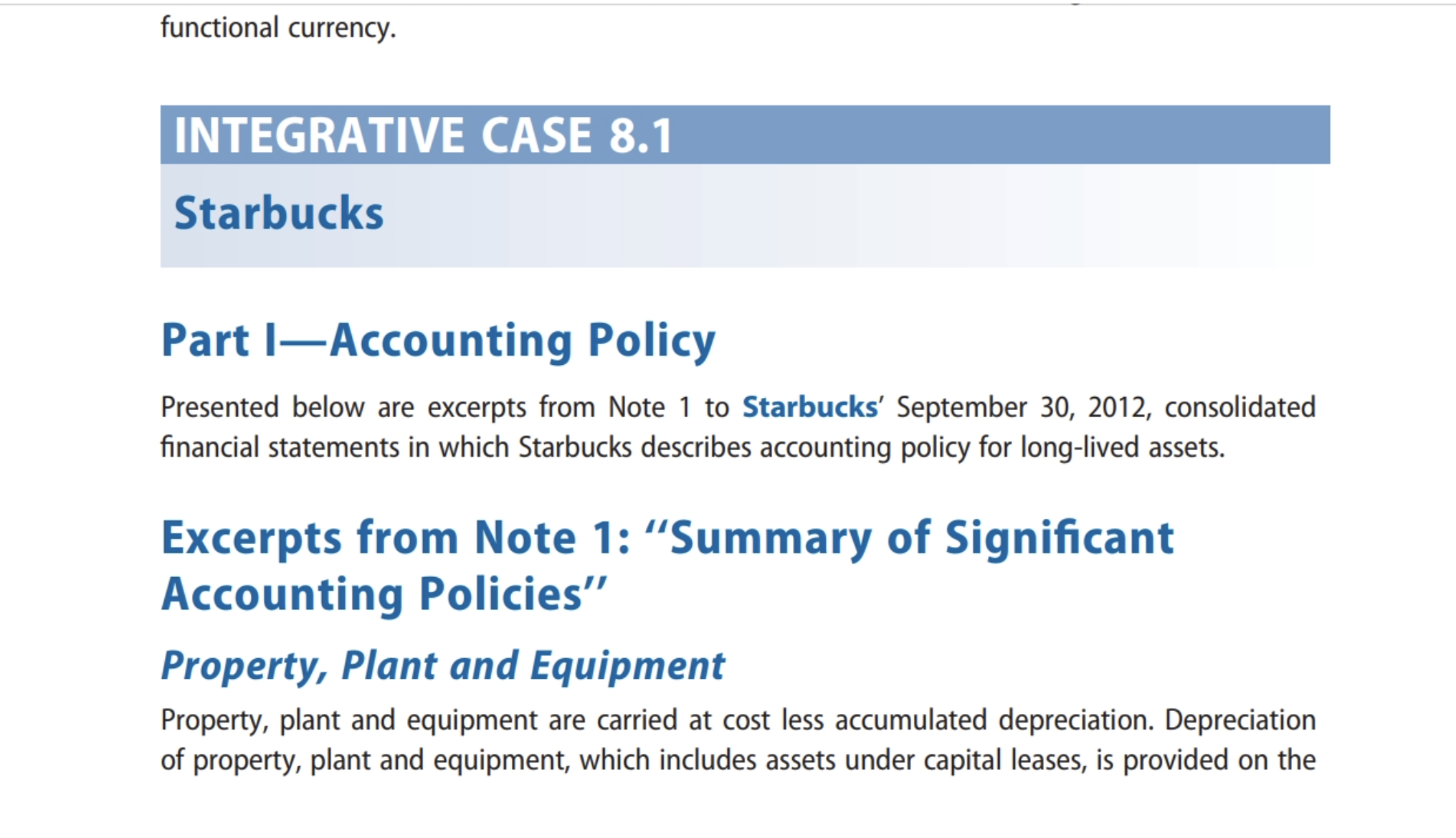 Solved functional currency. Part I-Accounting Policy | Chegg.com