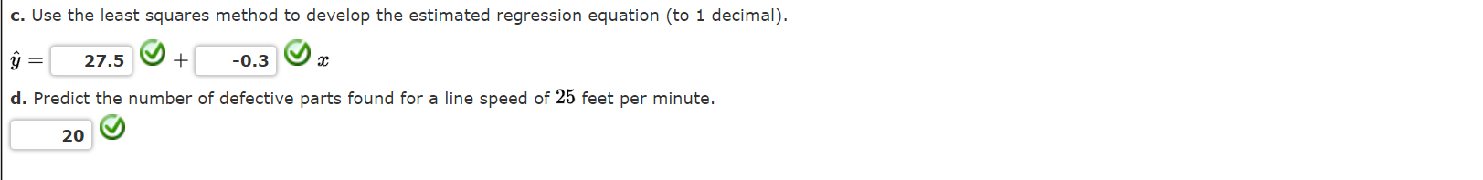 Solved Can someone please show me how to find b1 and b0 by | Chegg.com