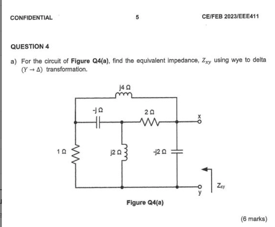 Solved a) For the circuit of Figure Q4(a), find the | Chegg.com