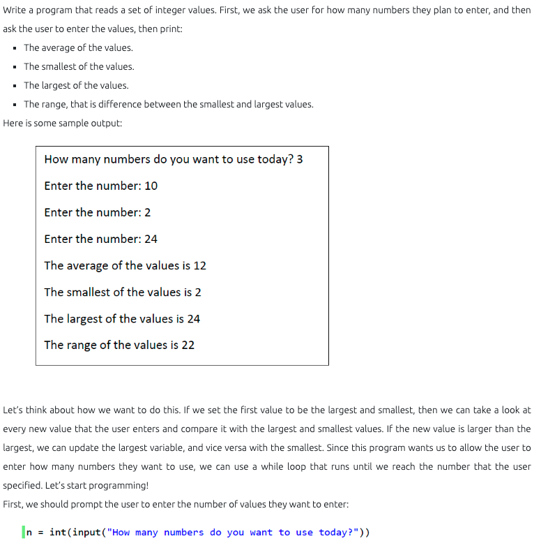 Solved Write a program that reads a set of integer values. | Chegg.com