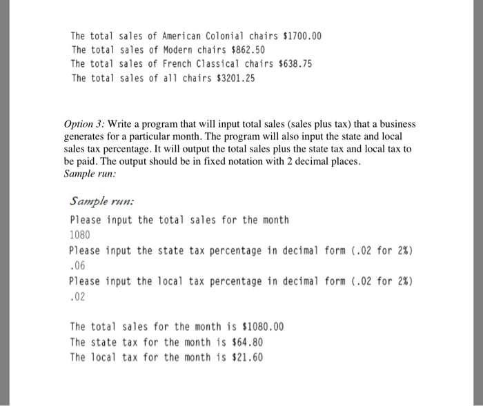 Solved LAB 35 Student Generated Code Assignments OptionI | Chegg.com