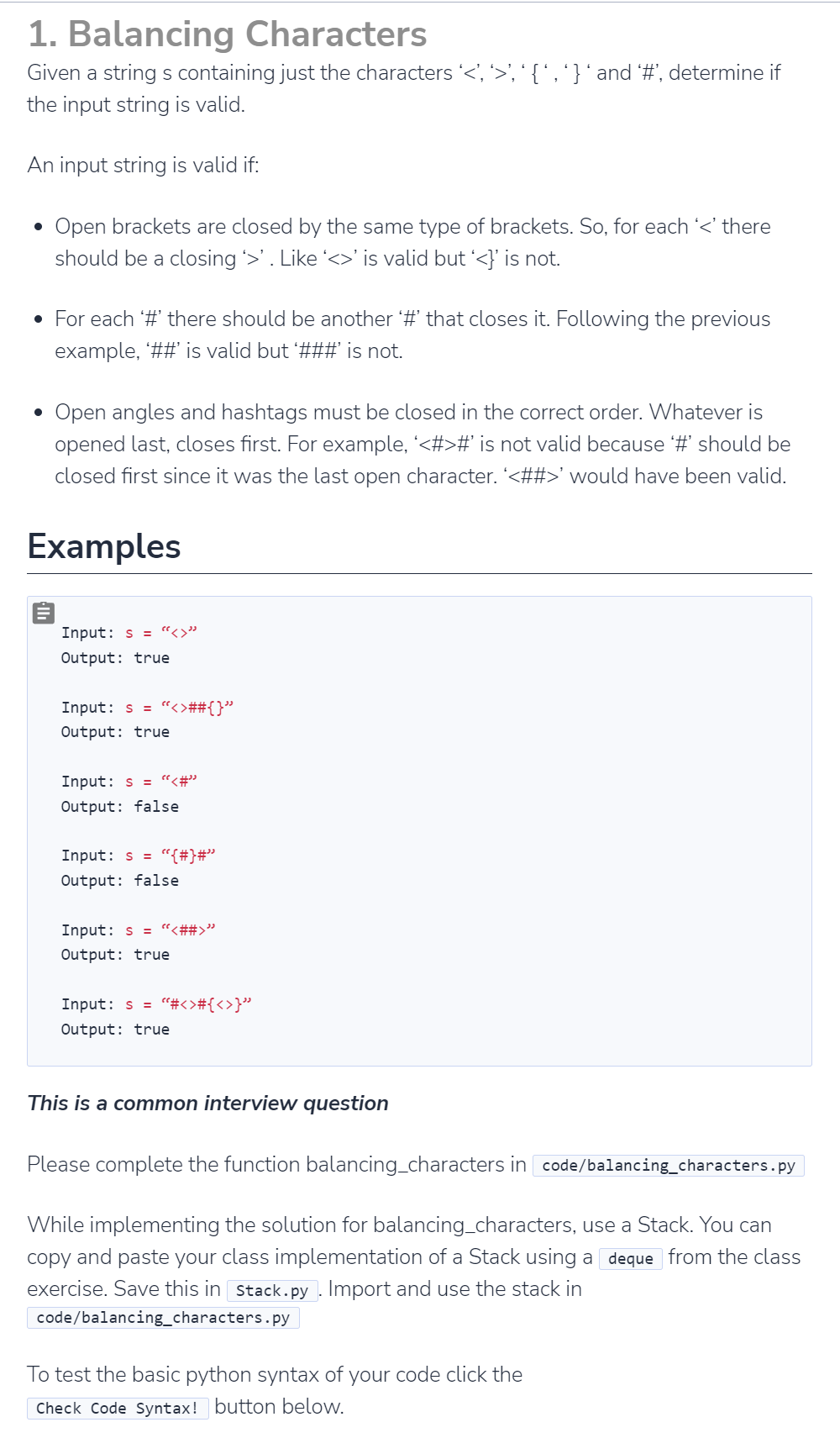 Solved Create a file Stack.py and create an implementation | Chegg.com