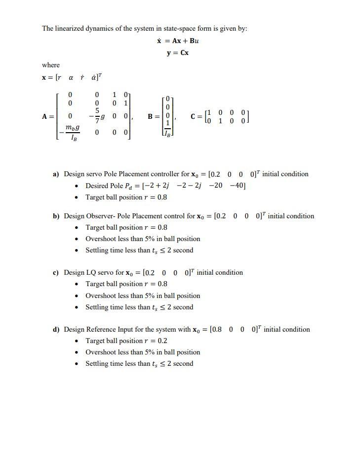 Solved The following figure shows a well-known "ball and | Chegg.com