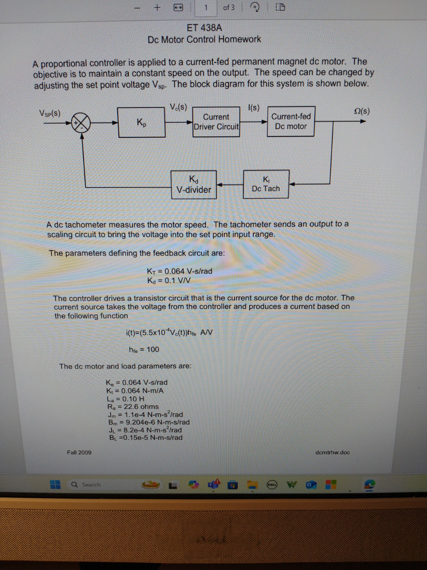 Solved A proportional controller is applied to a current-fed | Chegg.com