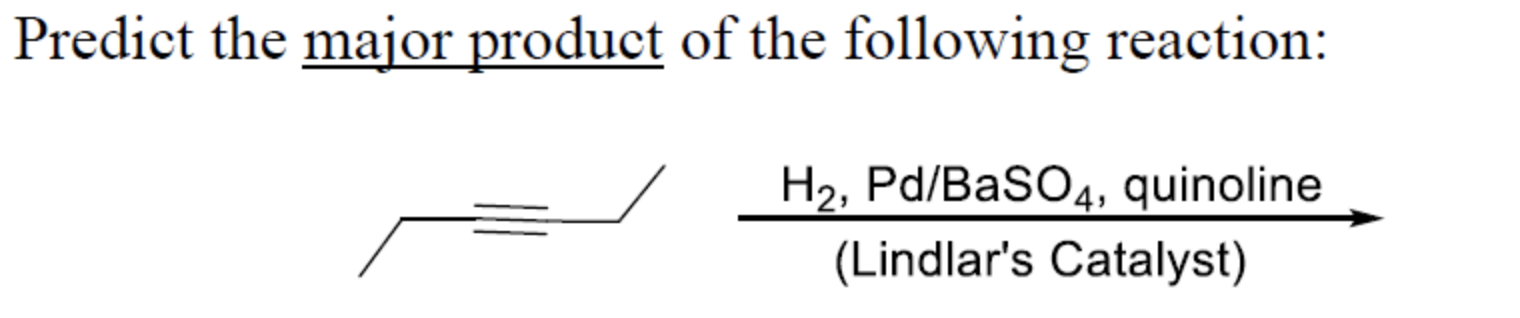 Solved Predict the major product of the following reaction: | Chegg.com