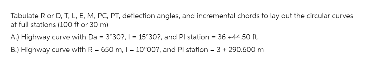 Solved Tabulate R or D, ﻿T, ﻿L, ﻿E, ﻿M, ﻿PC, ﻿PT, | Chegg.com