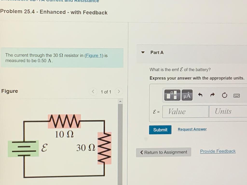 Solved The Current Through The 30Ω Resistor In Figure 1 Is