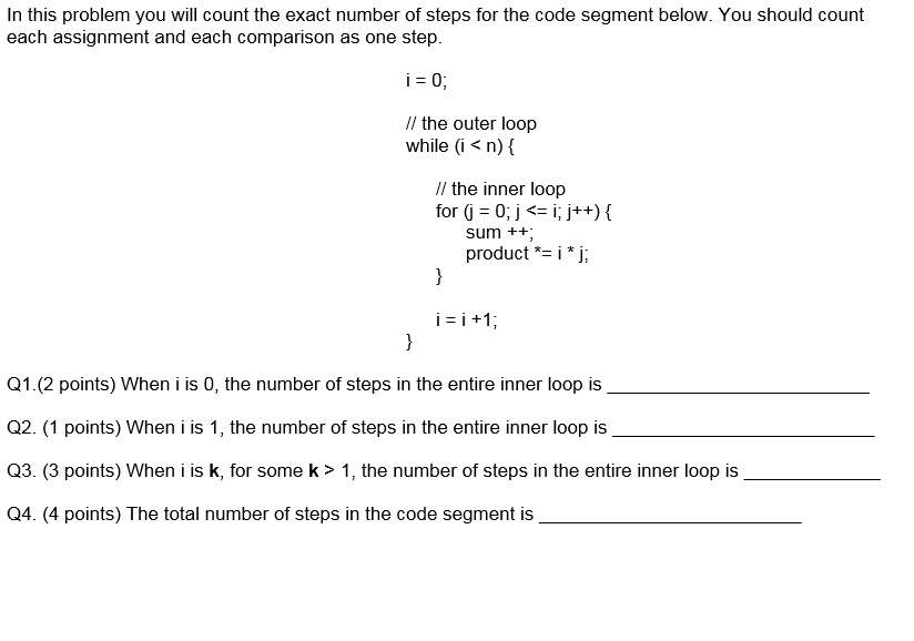 Solved In this problem you will count the exact number of | Chegg.com