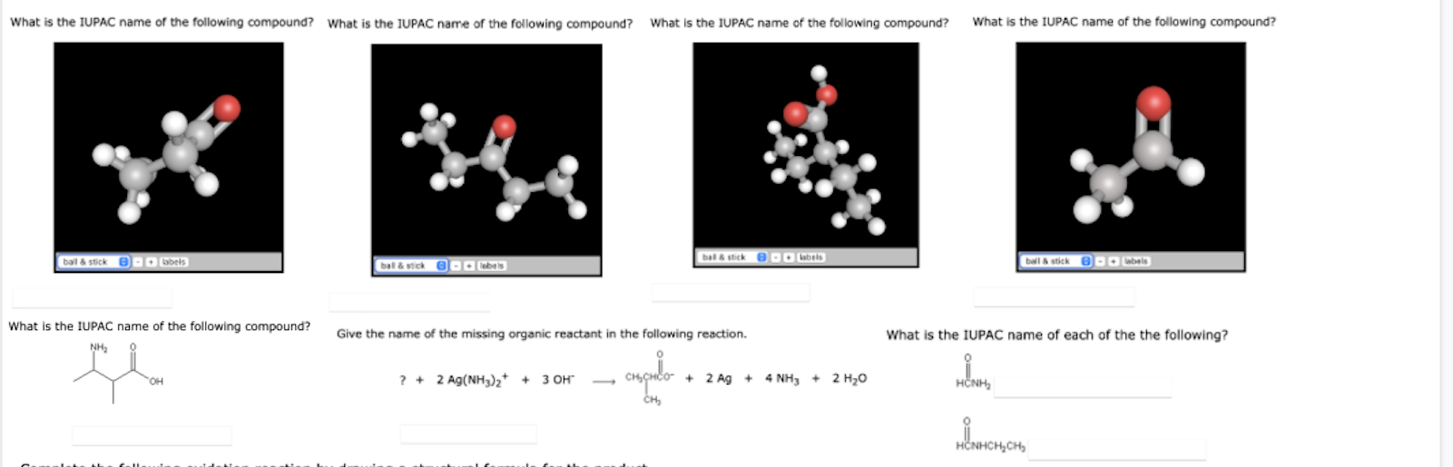 Solved What is the IUPAC name of the following compound? | Chegg.com