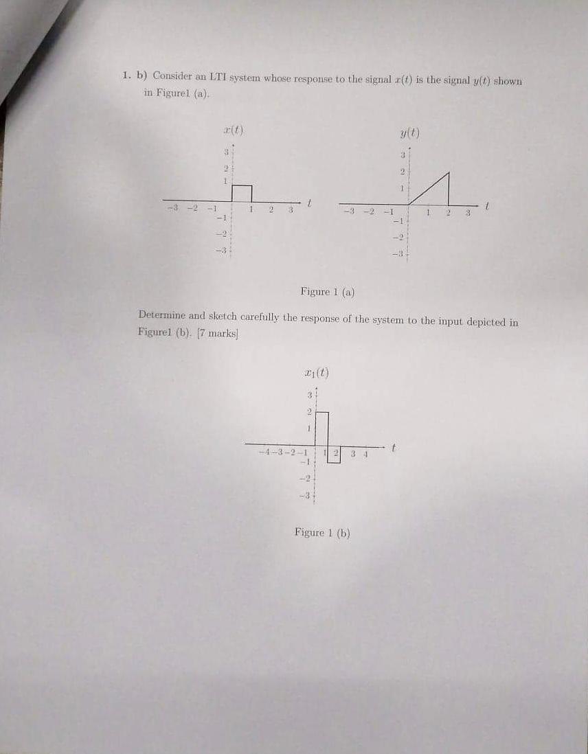 Solved 1. a) Determine if the following system is: causal, | Chegg.com