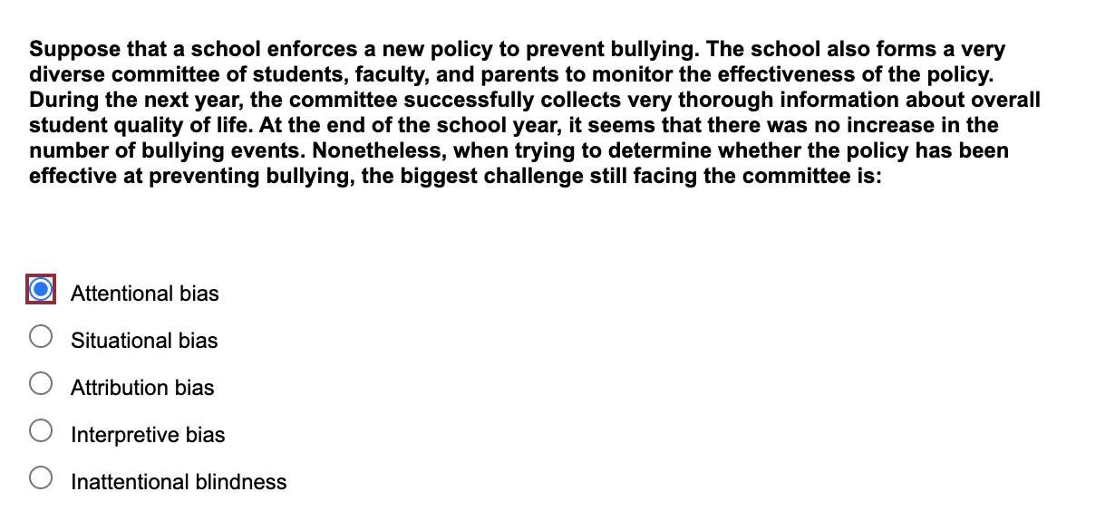 Solved Suppose that a school enforces a new policy to | Chegg.com