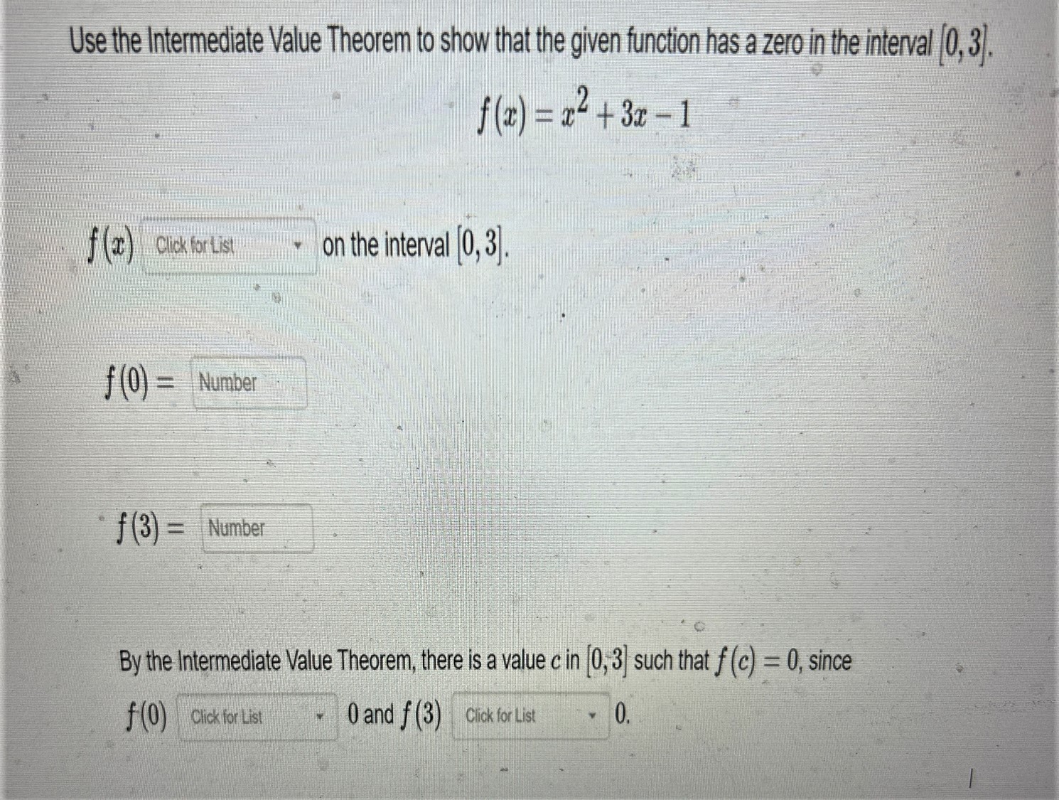 Solved Use the Intermediate Value Theorem to show that the | Chegg.com