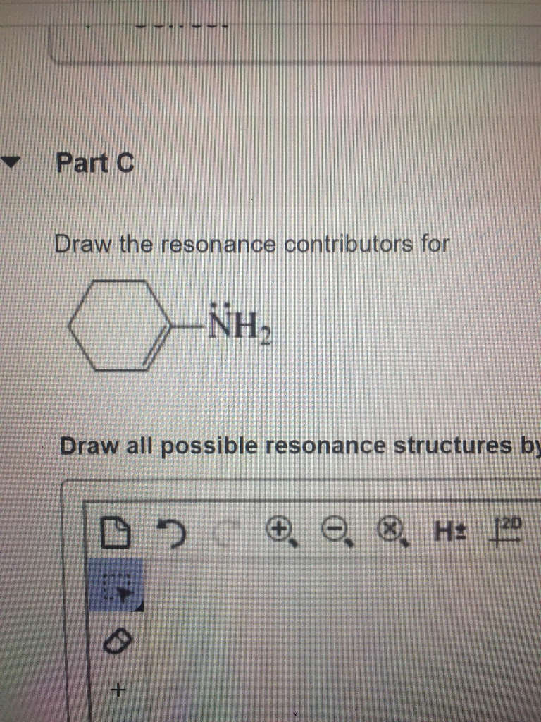Solved Part C Draw the resonance contributors for Draw all | Chegg.com