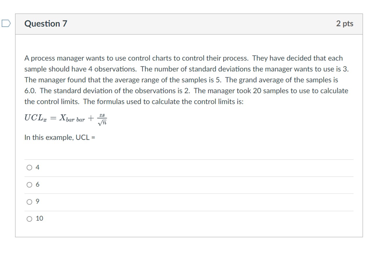 Solved Question 7A process manager wants to use control | Chegg.com