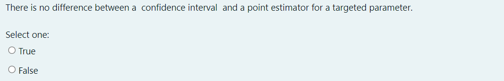 Solved There is no difference between a confidence interval | Chegg.com