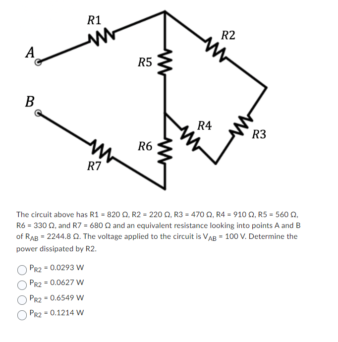 Solved The circuit above has | Chegg.com