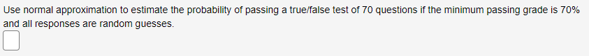 Solved Use normal approximation to estimate the probability | Chegg.com