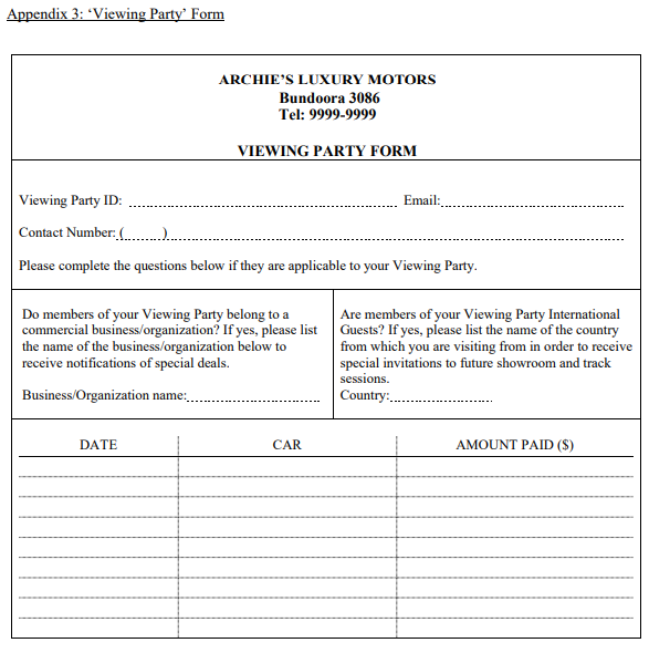Solved PROBLEM DESCRIPTION:Dealership Database System | Chegg.com