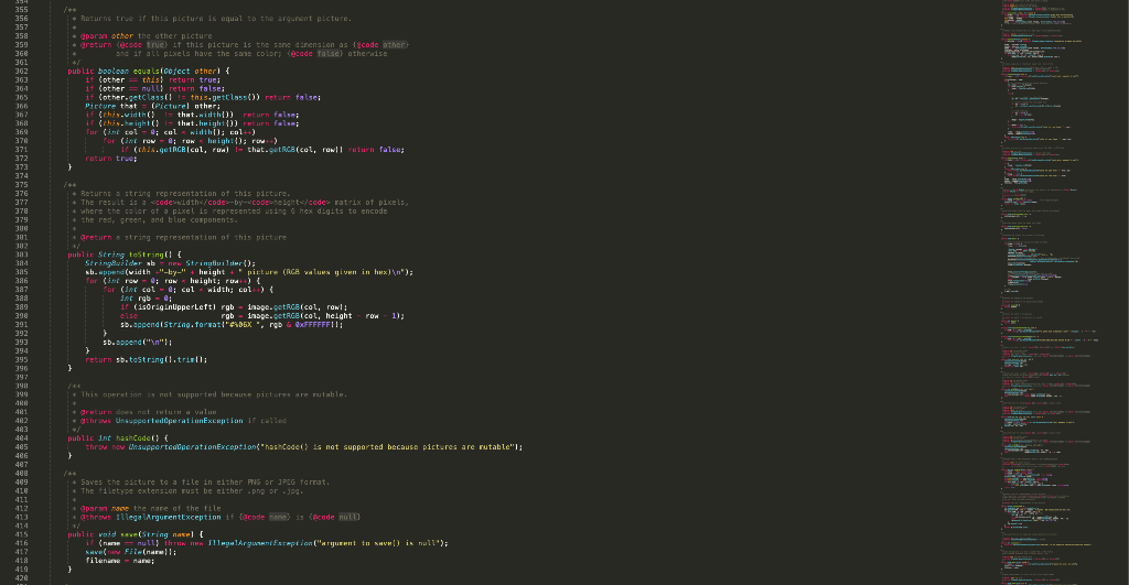 1. ArtCollage (100 points). The ArtCollage class | Chegg.com