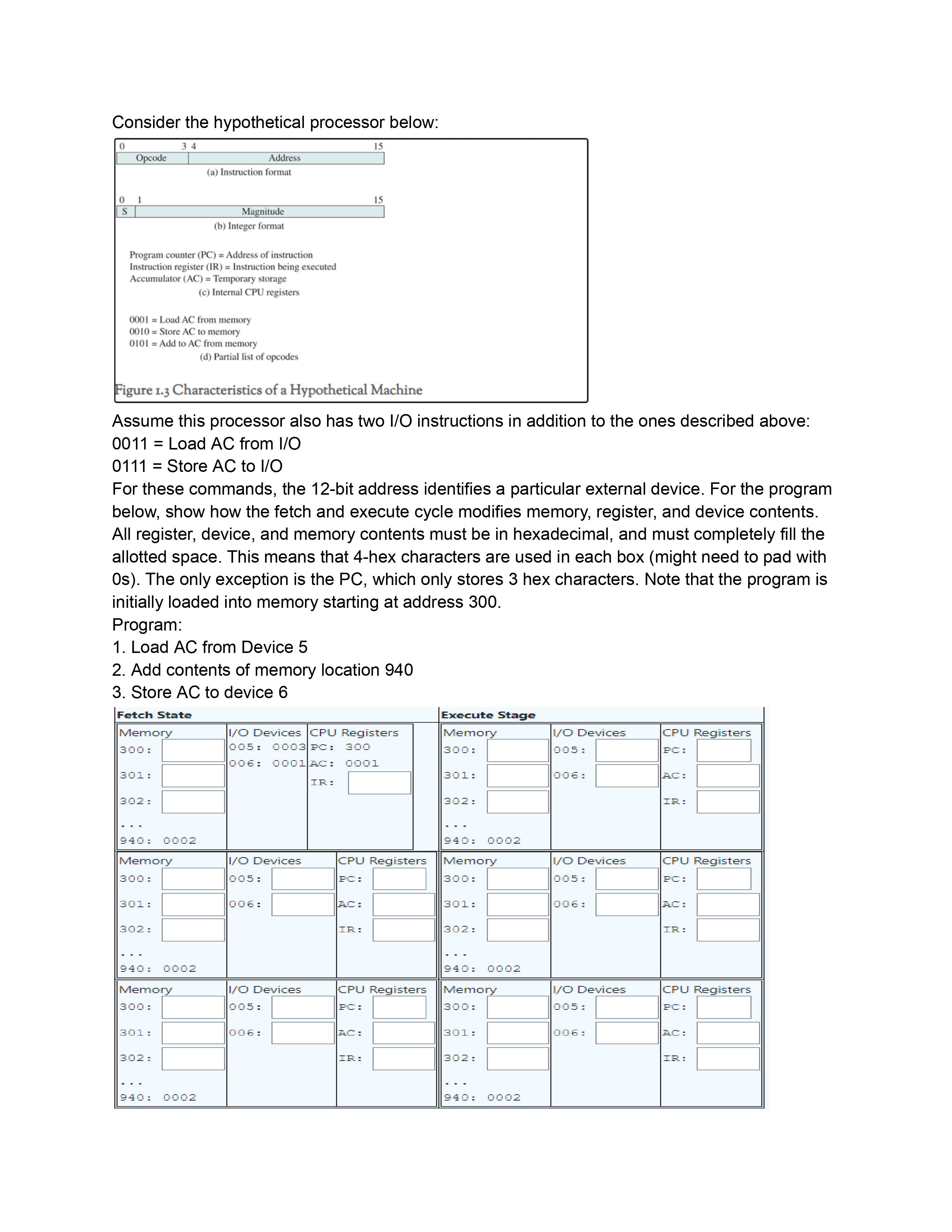 Solved Consider the hypothetical processor below:Assume this | Chegg.com