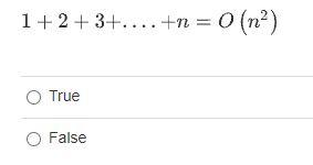 Solved 1+2+3+.... +n= 0 (na) True False | Chegg.com
