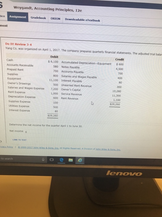 Solved Weygandt, Accounting Principles, 12e tice Gradebook | Chegg.com