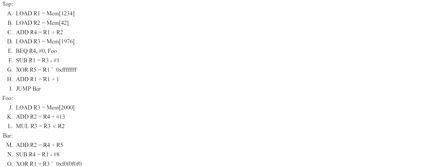 Solved Problem 1. Exploring Instruction Flow and and | Chegg.com