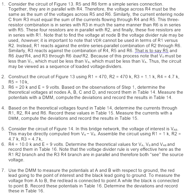 Solved 1. Consider the circuit of Figure 13. R5 and R6 form | Chegg.com