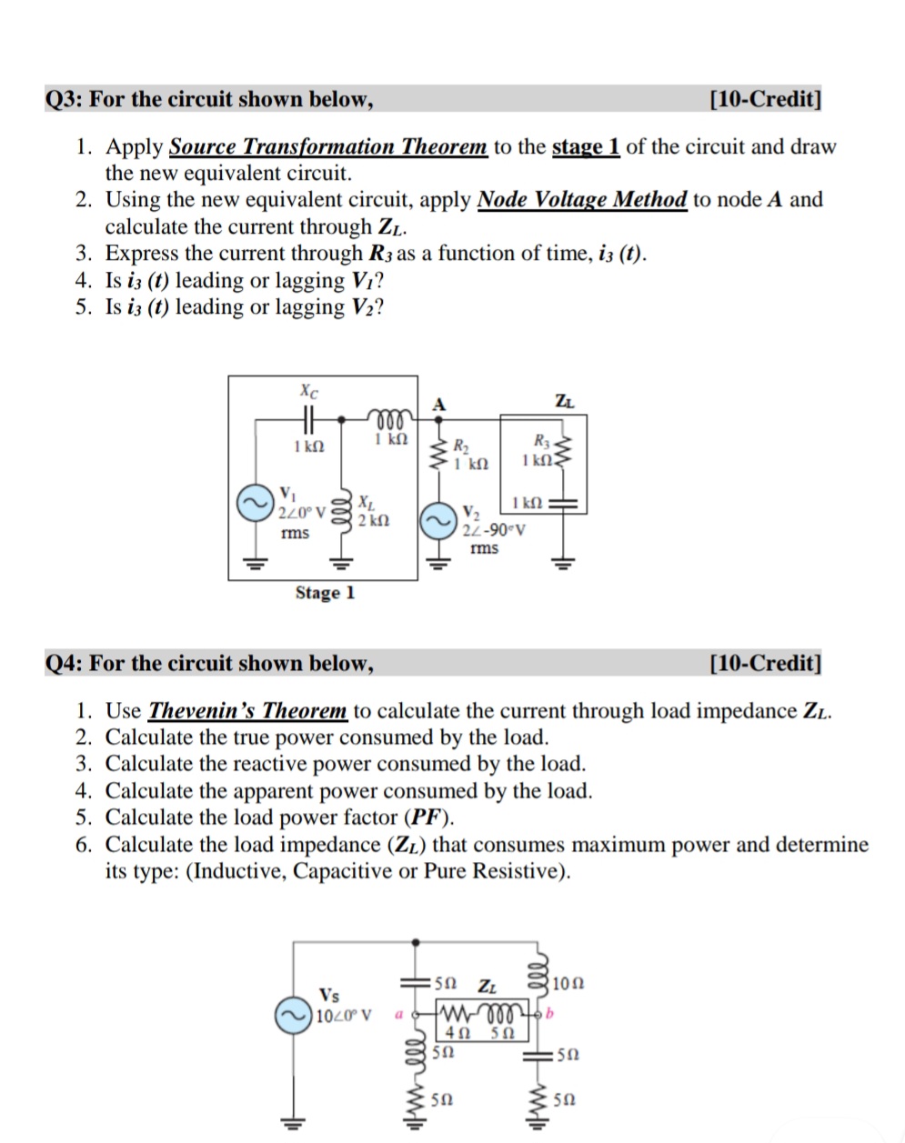 Solved Solve using multisum (Screenshot of the circuit ) | Chegg.com