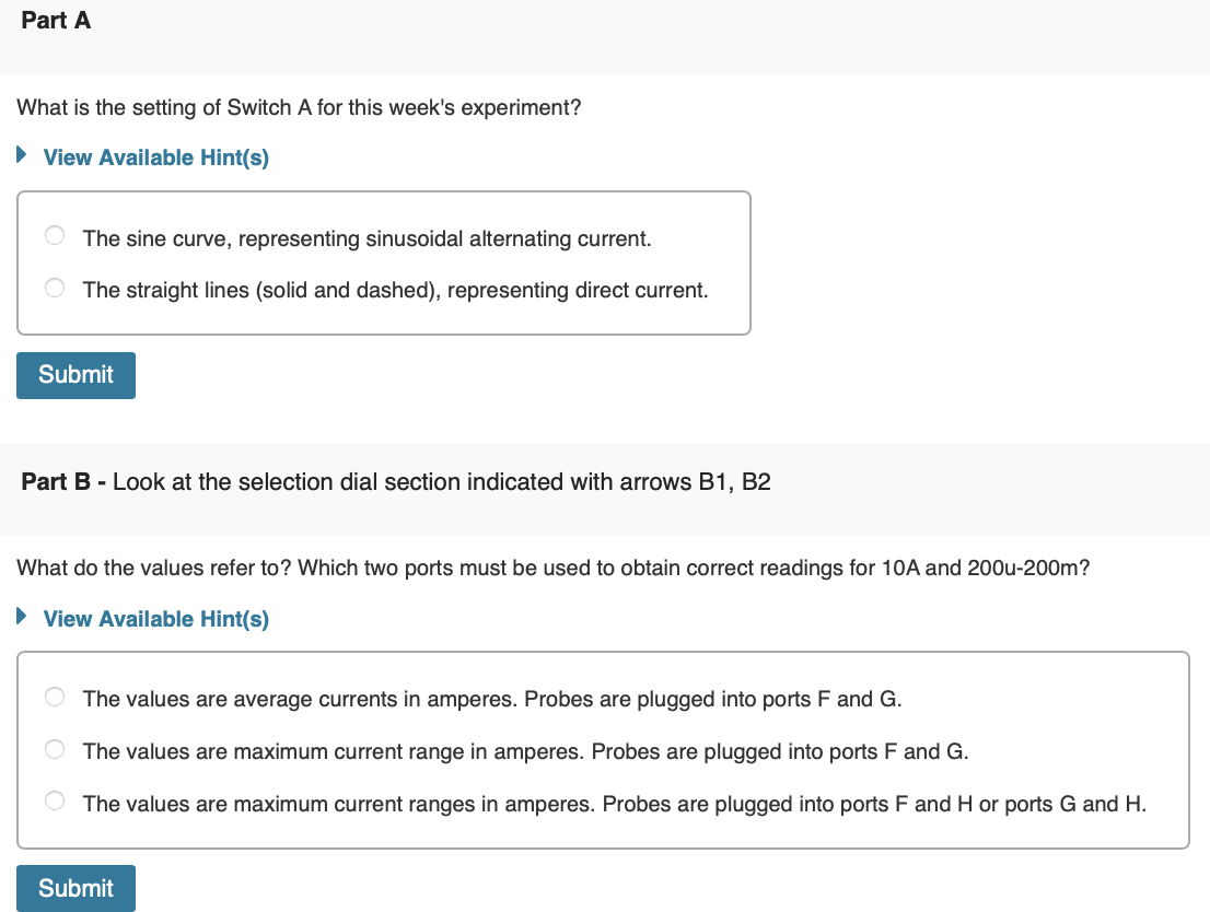 Solved A typical multimeter is shown in the figure | Chegg.com
