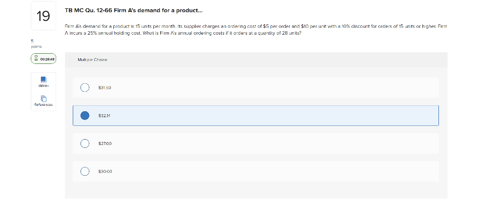 Solved TB MC Qu. 12-66 Firm A's demand for a product... Firm | Chegg.com Solved TB MC Qu. 12-66 Firm A's demand for a product... Firm | Chegg.com