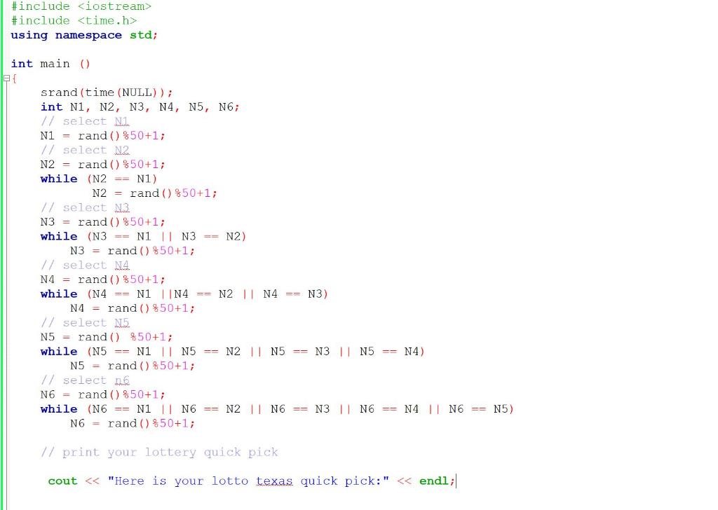 Solved Write a program called qp.cpp that prints a random | Chegg.com