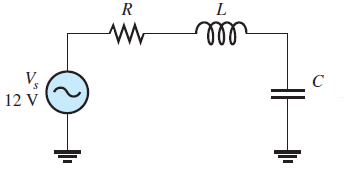 Solved Find XC at the resonant frequency in the below | Chegg.com