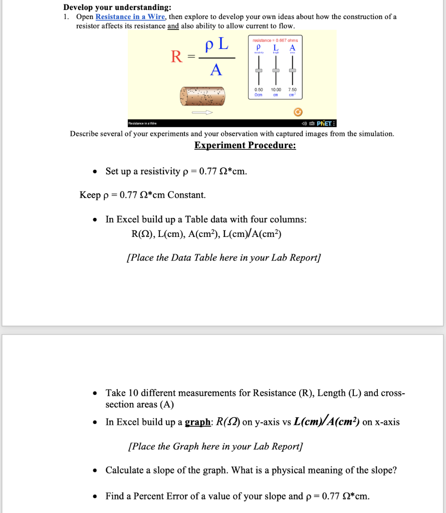 Solved Develop your understanding: 1. Open Resistance in a | Chegg.com