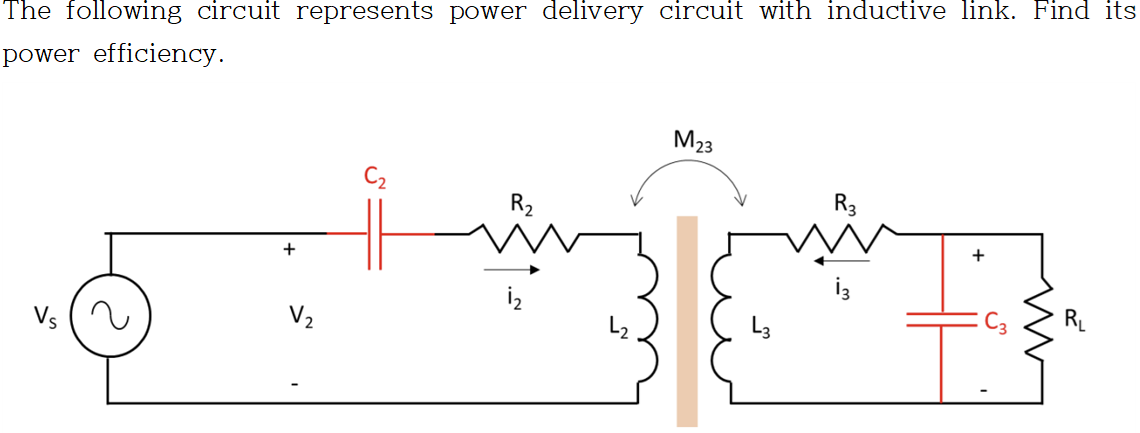 Solved The following circuit represents power delivery | Chegg.com