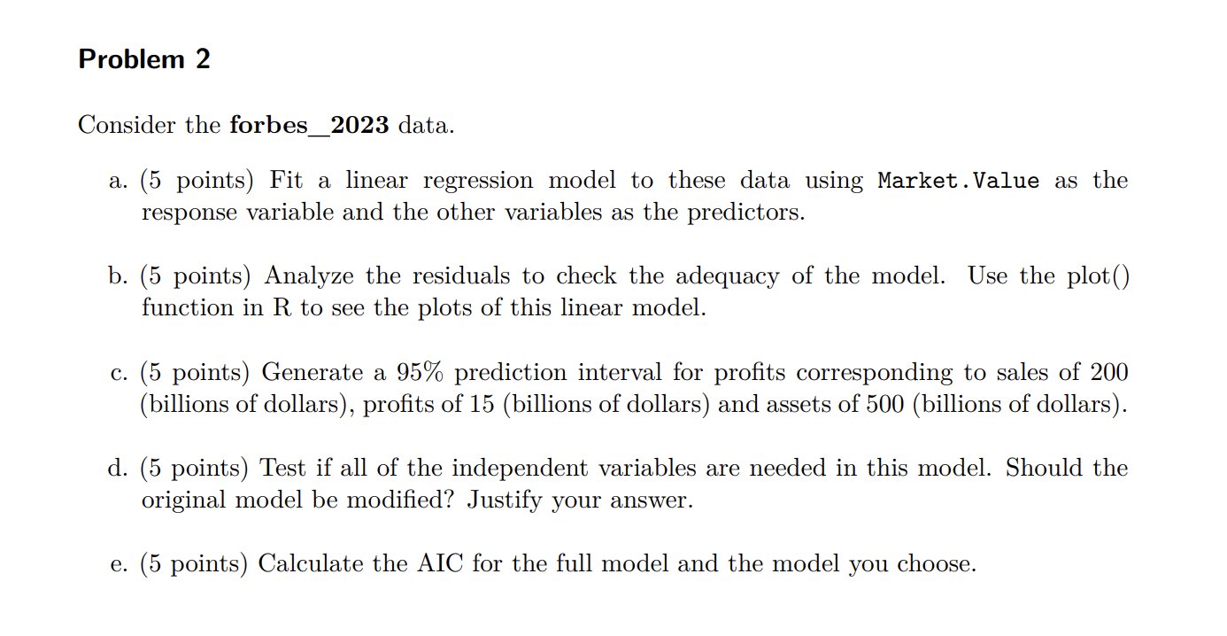 Solved Use Rstudio only and the data | Chegg.com