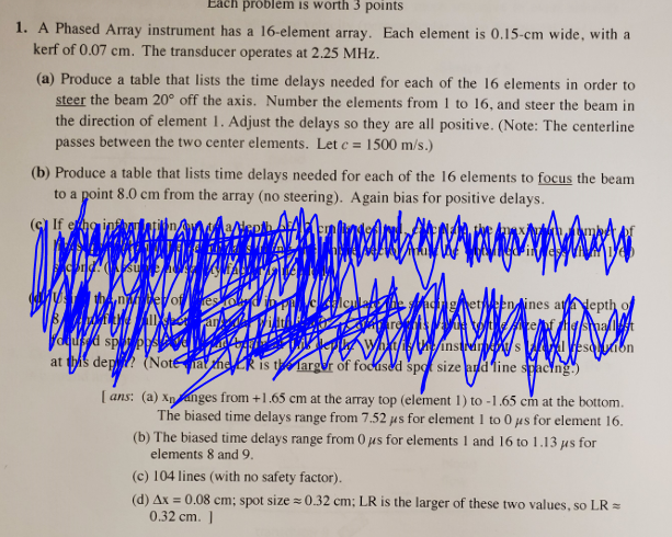 Solved problem is worth 3 points 1. A Phased Array | Chegg.com