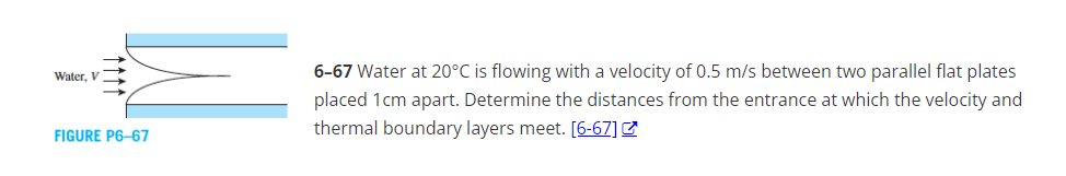 Solved Water, V FIGURE P6-67 6-67 Water at 20°C is flowing | Chegg.com