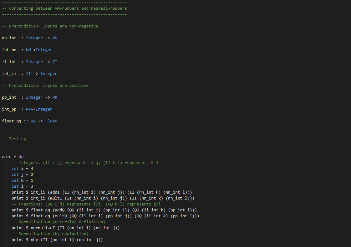A Virtual Machine (VM) for Arithmetic (template) Data | Chegg.com