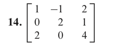 Solved In Exercises 11–16, compute the adjugate of the given | Chegg.com