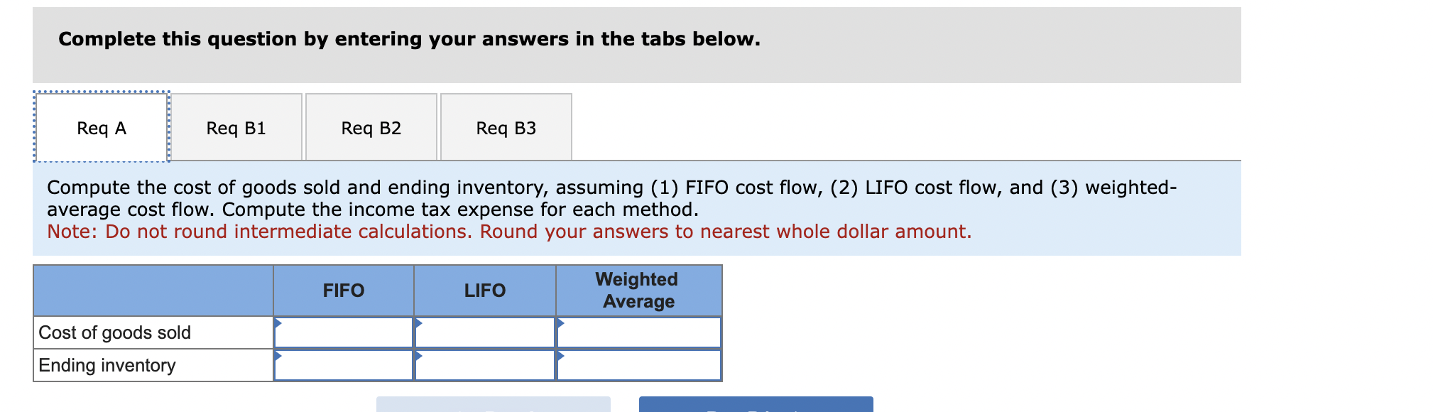 Solved Problem 5-19A (Algo) Effect of different inventory | Chegg.com