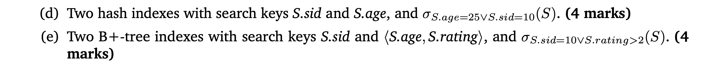 Solved Sailorssid Integer Sname String Rating Integer 5480