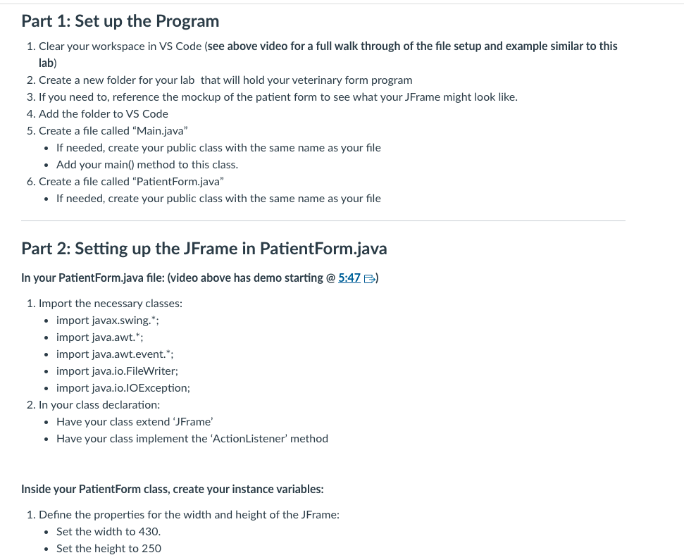 Solved Part 1: Set up the Program 1. Clear your workspace in | Chegg.com