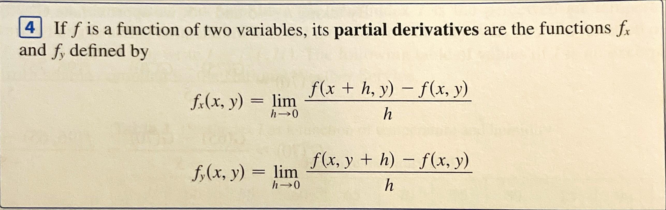 Solved In Chapter 14, we have learn partial derivatives, | Chegg.com
