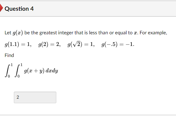 Solved This problem I got incorrect and the answer is not 2, | Chegg.com